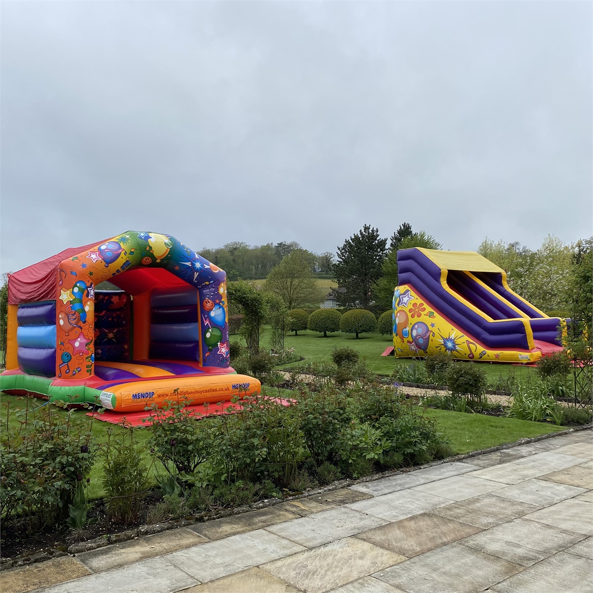 Carnival Super Slide & Supadome Package - Bouncy Castle, Inflatable ...