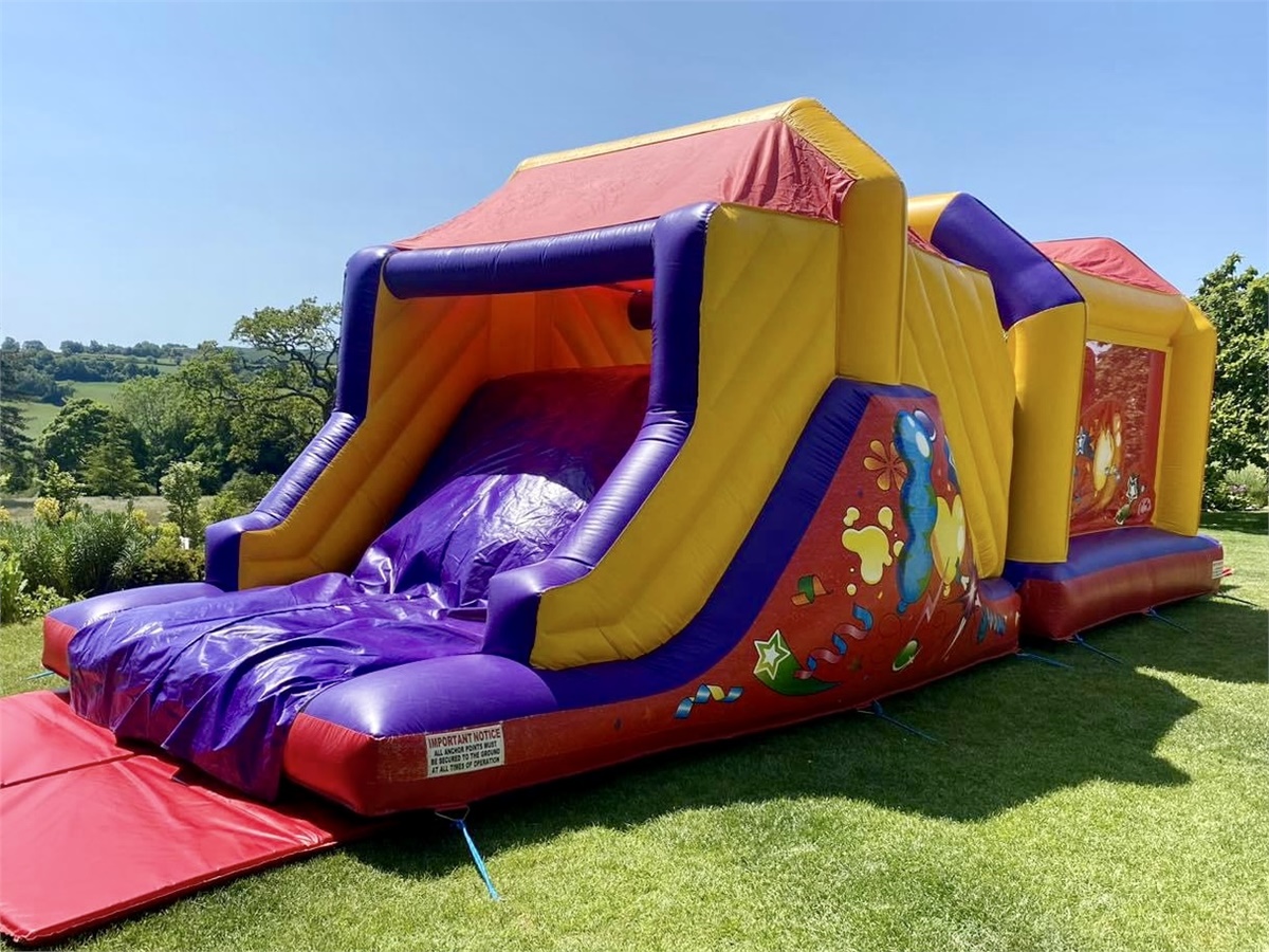 Carnival Super Slide, Obstacle Course & Supadome Package - Bouncy ...