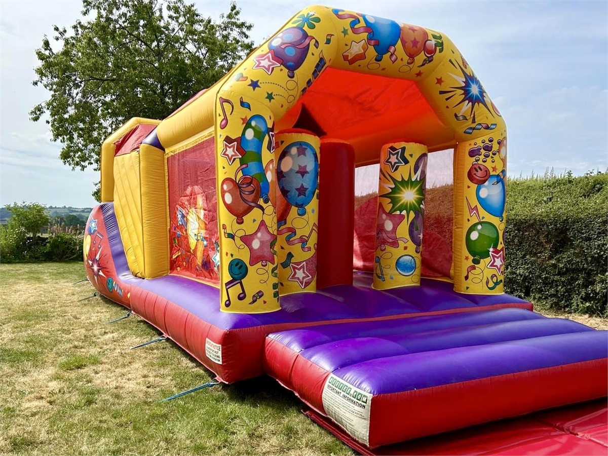 Carnival Super Slide, Obstacle Course & Supadome Package - Bouncy ...