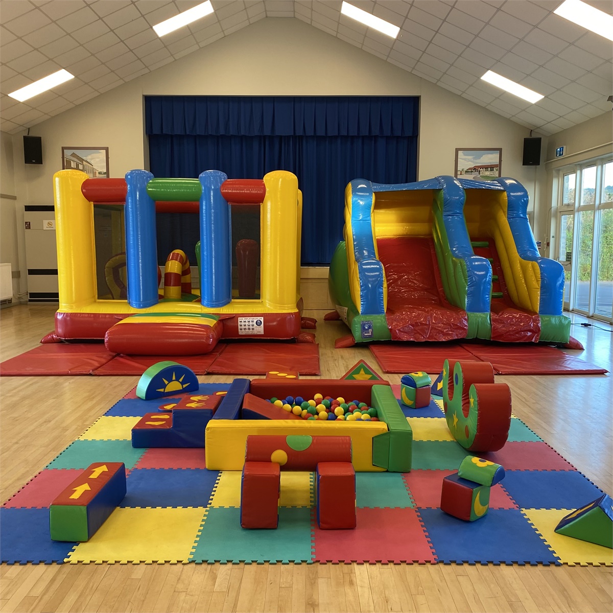Soft Play - Bouncy Castle, Inflatable Slides & Soft Play Hire in ...