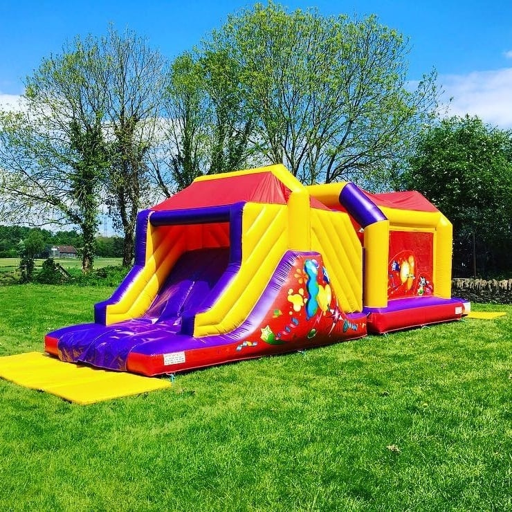 Super Slide, Obstacle Course, Supadome & Disco Dome Package - Bouncy ...